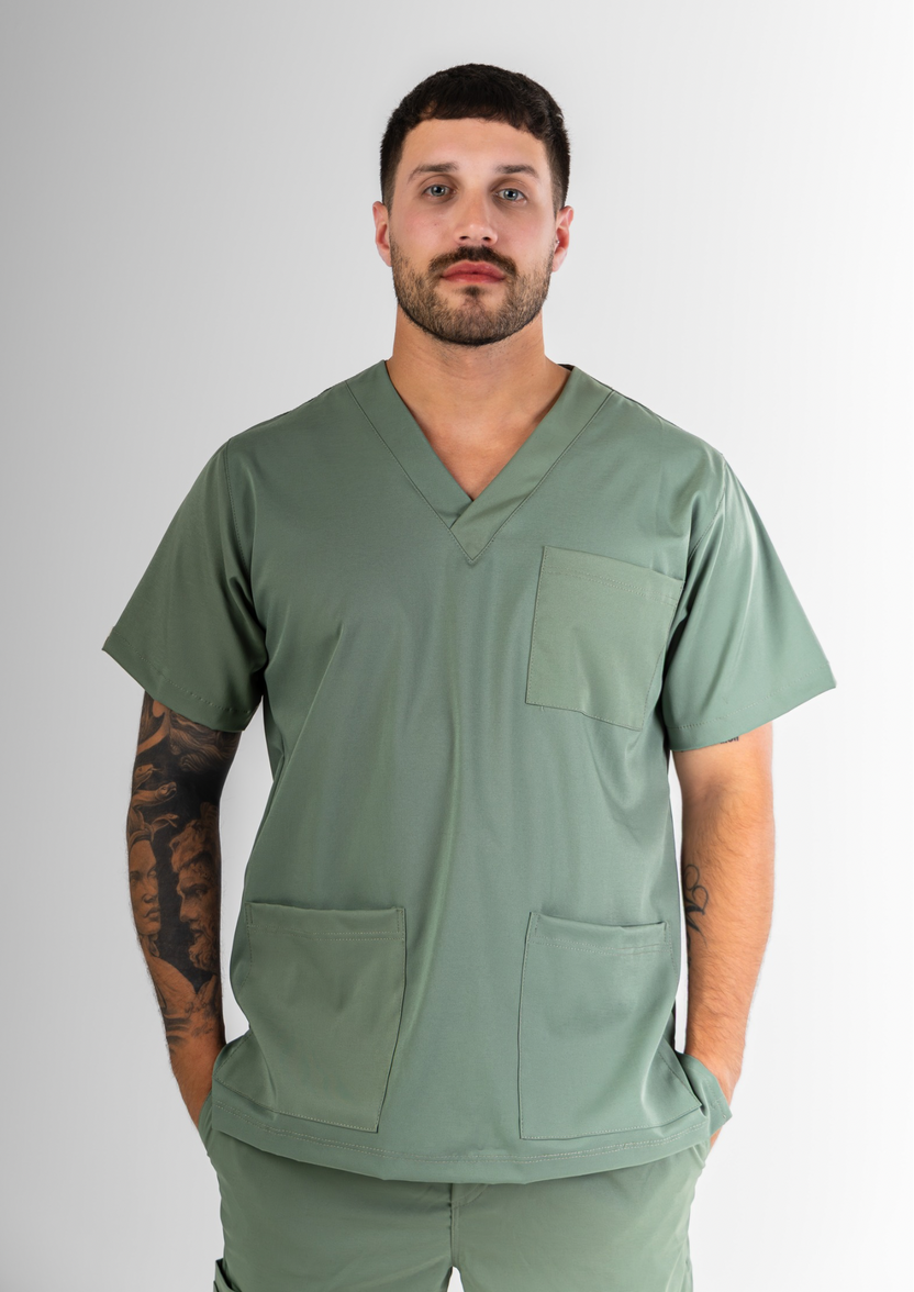 Casaca Milo Premium / Verde Seco – sattvauniformes